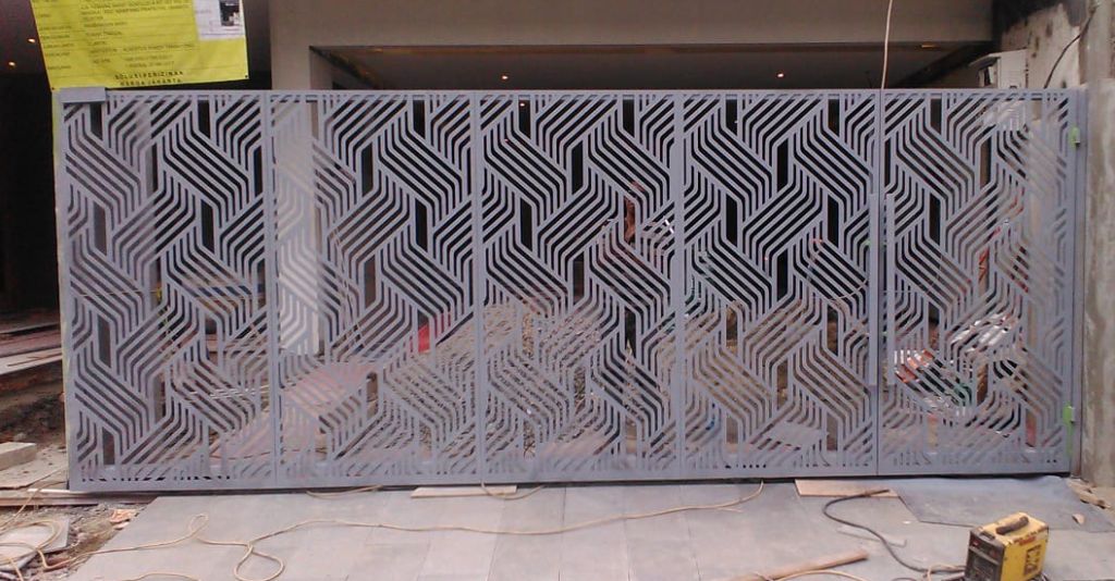 Tukang Pagar Mewah - Jasa Pembuatan Pagar Motif Cutting Laser